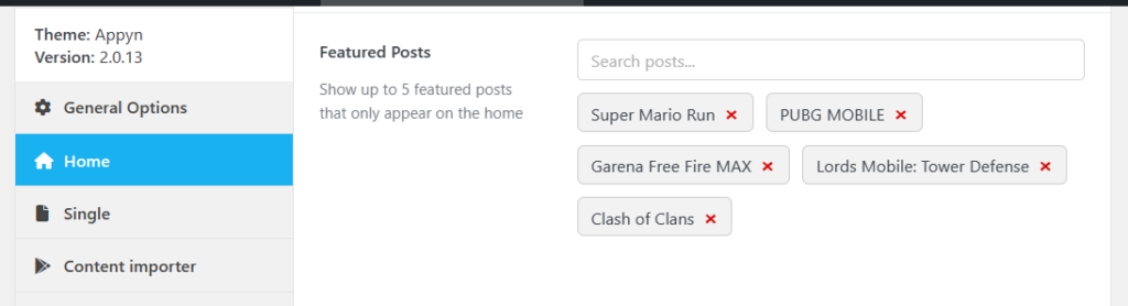New version: Theme Appyn 2.0.13 - ThemesPixel